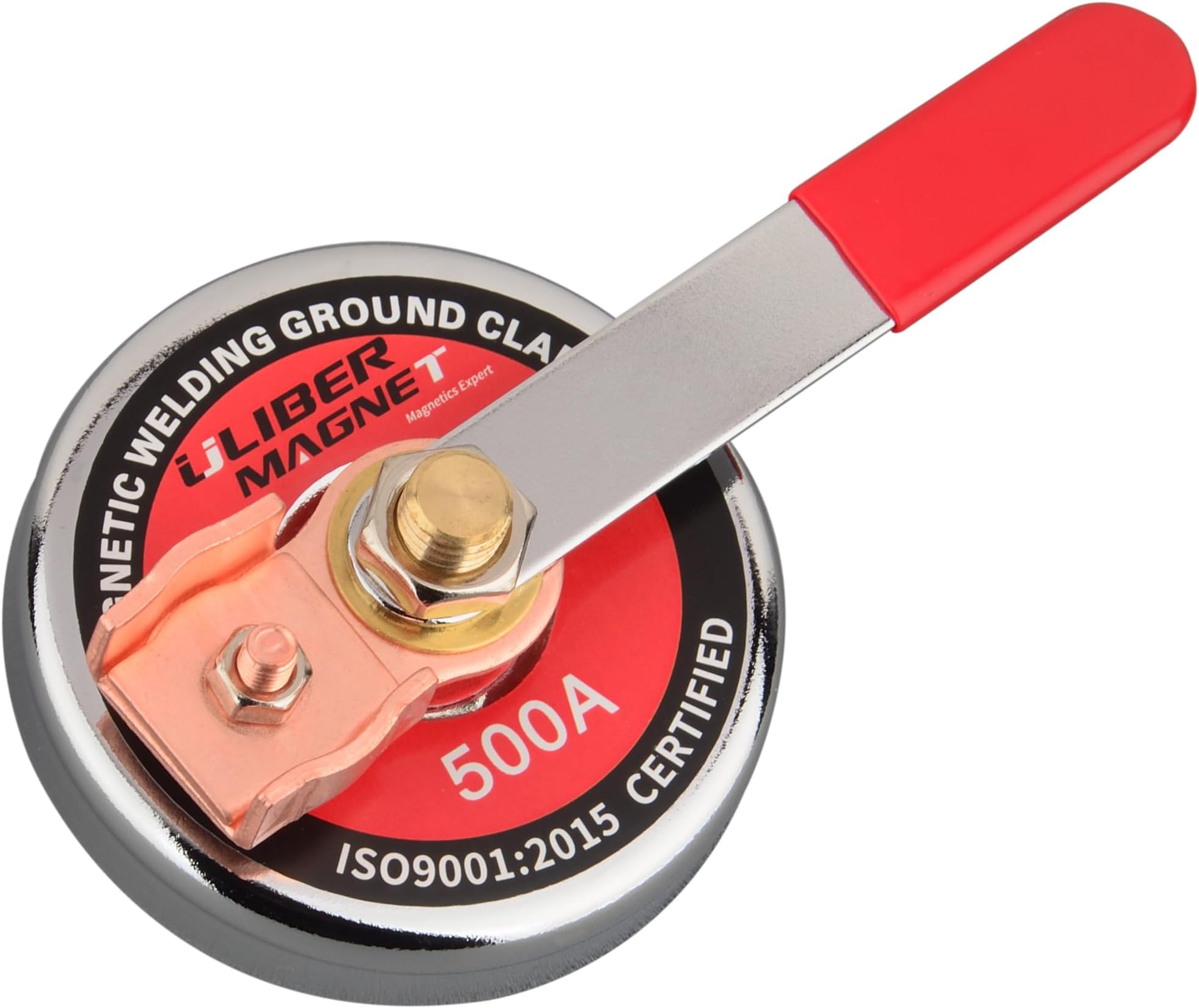 Vector Tools Magnetic Welding Clamp for Arc Welder, 4" Diameter, Brass ...