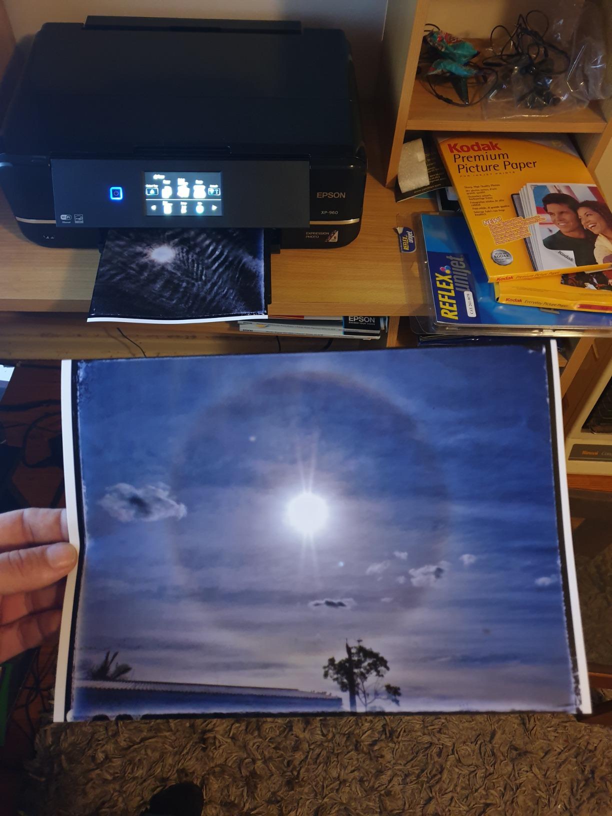 Epson Expression Photo XP-970 Wireless Color Photo Printer with Scanner ...