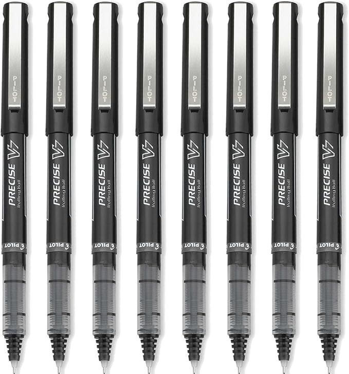 Amazon.com : Pilot Precise V7 Fine Premium Capped Rolling Ball Pens ...