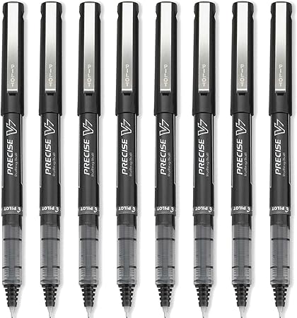 Amazon.com : Pilot Precise V7 Fine Premium Capped Rolling Ball Pens ...