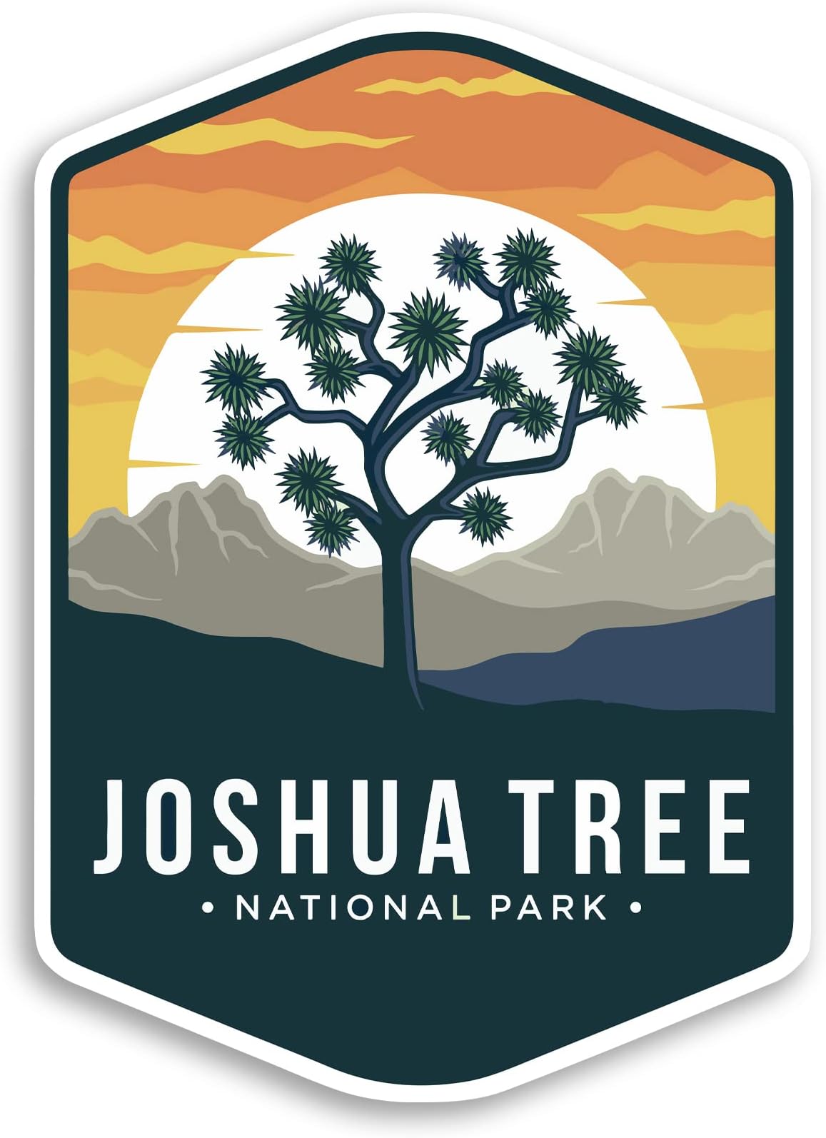 Amazon.com - Vagabond Heart Joshua Tree National Park Sticker ...