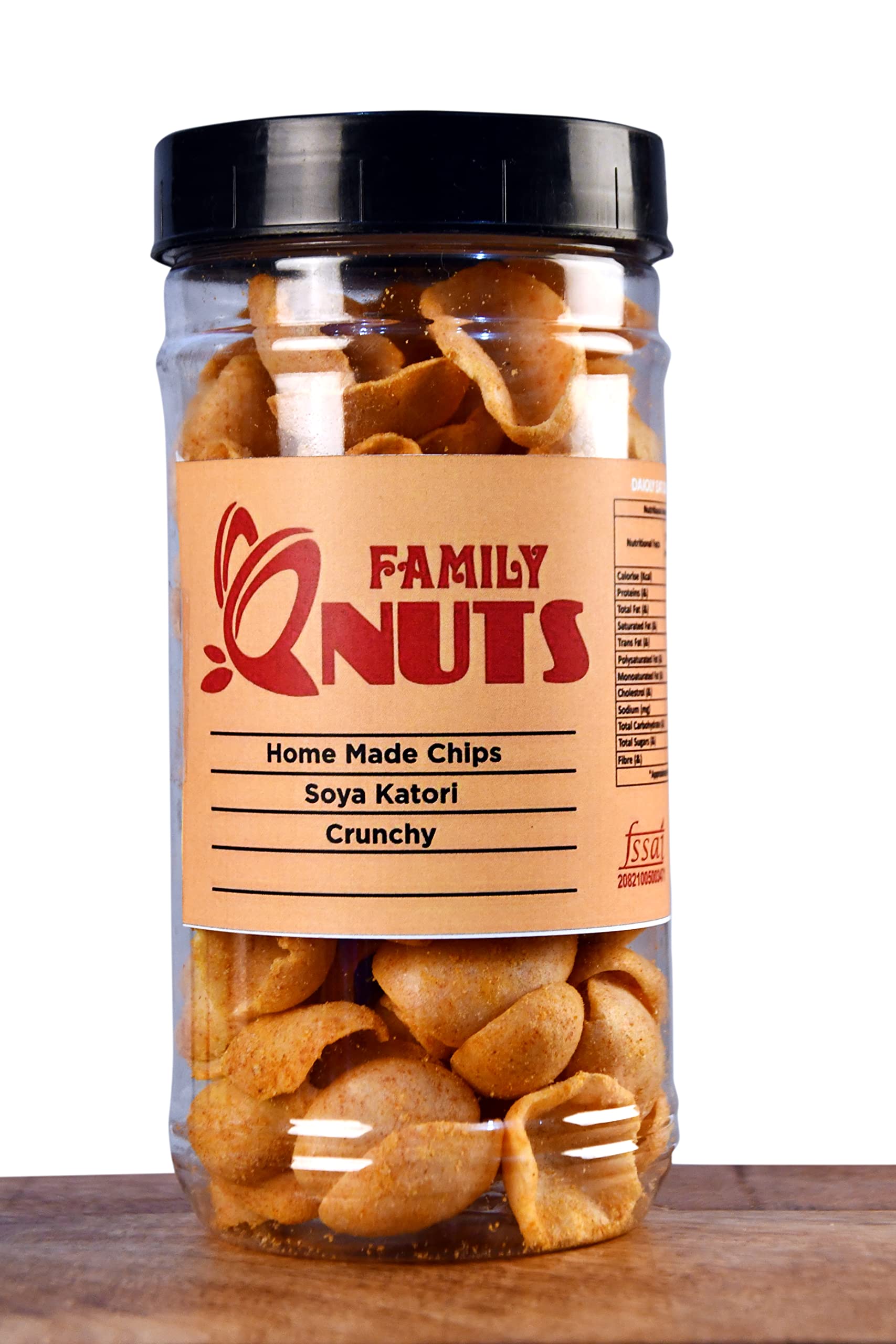 Buy FAMILY NUTS SOYA Katori 250grm, SOYA Katori Masala Munch Indian ...