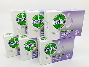 dettol sensitive soap x6 100g bars : Amazon.co.uk: Beauty