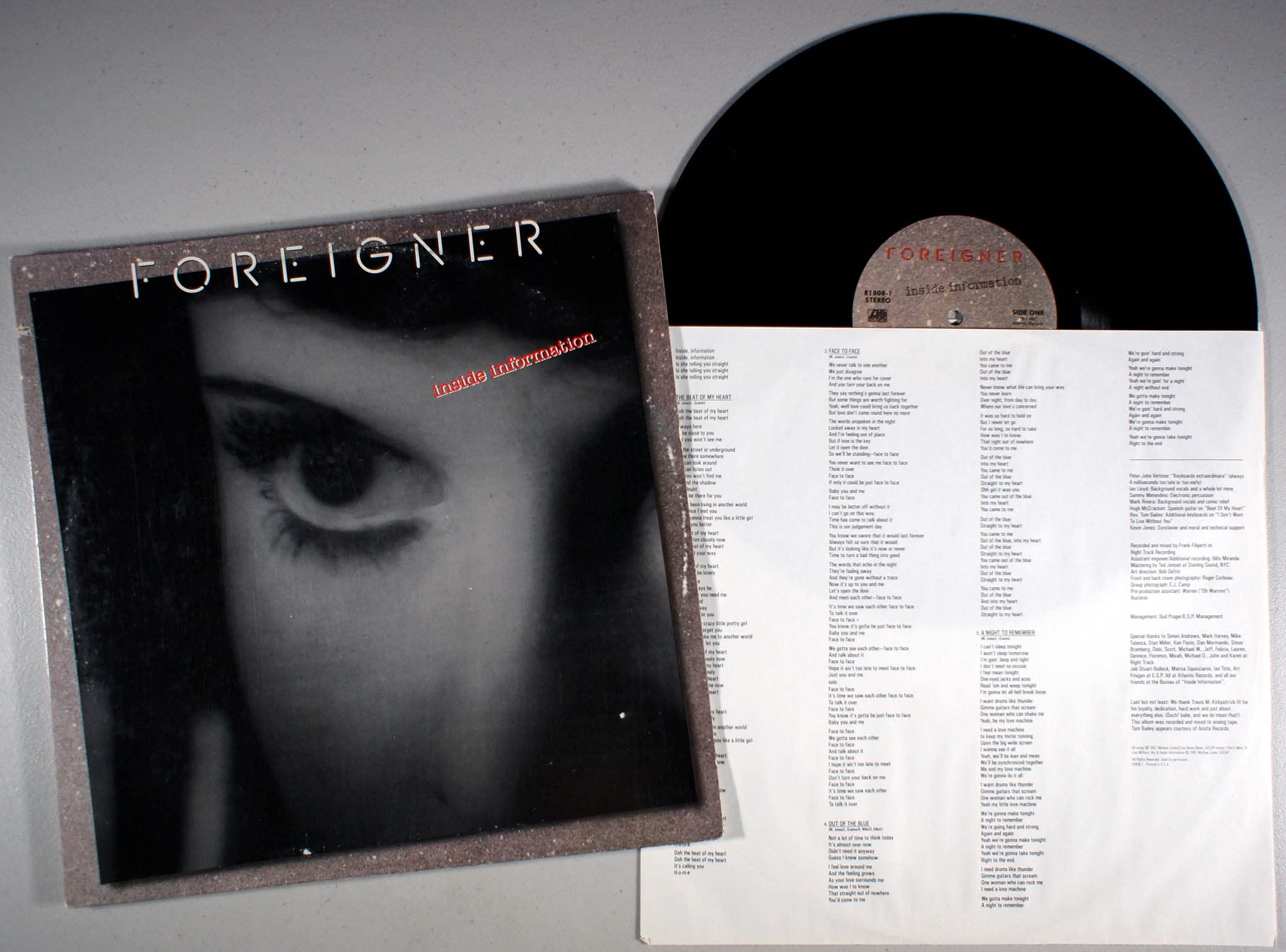 Foreigner Inside Information