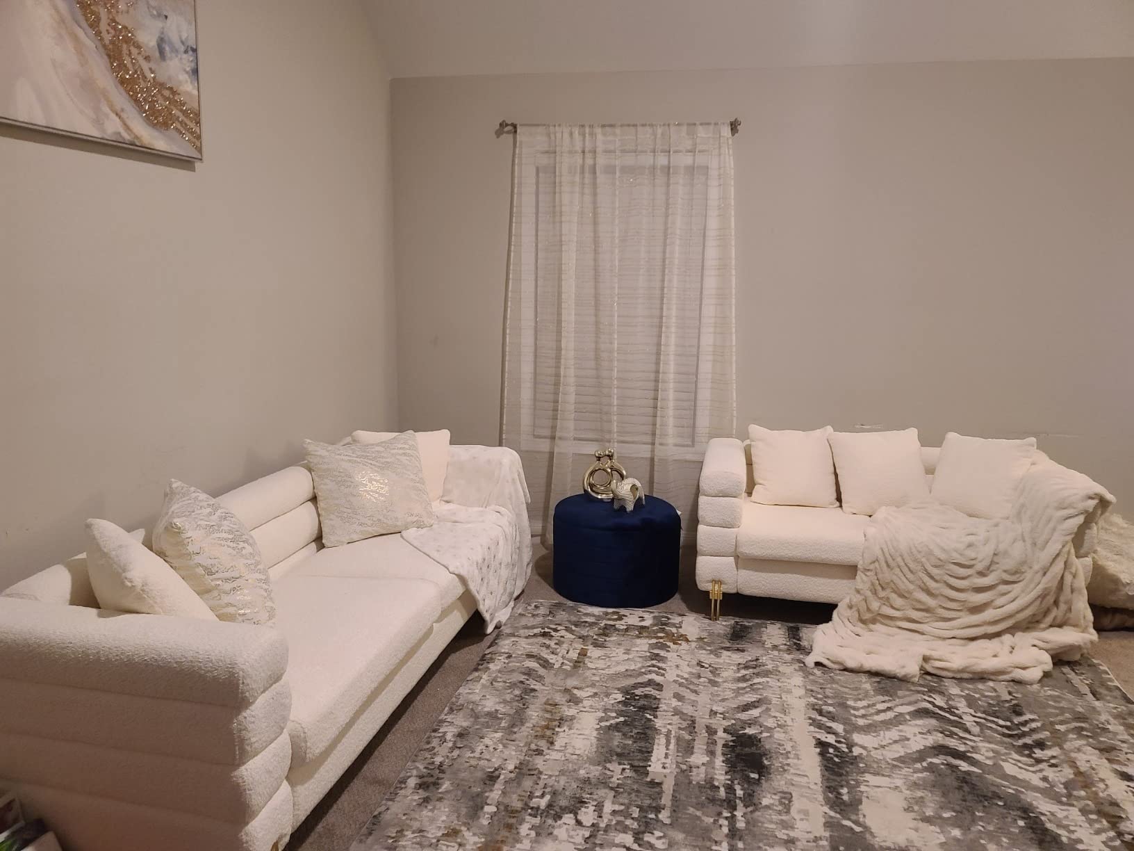 $54/mo - Finance AMERLIFE Sofa, Oversized Sofa- 85 inch Sofa Couch, 3 ...