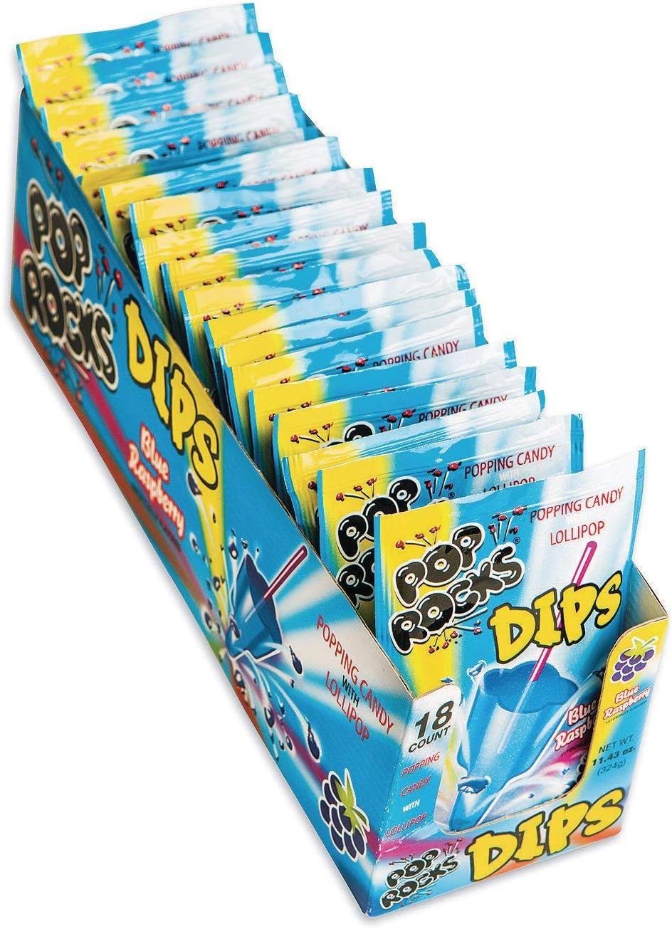 Amazon.com : Pop Rocks Dips (Pack of 18) : Grocery & Gourmet Food