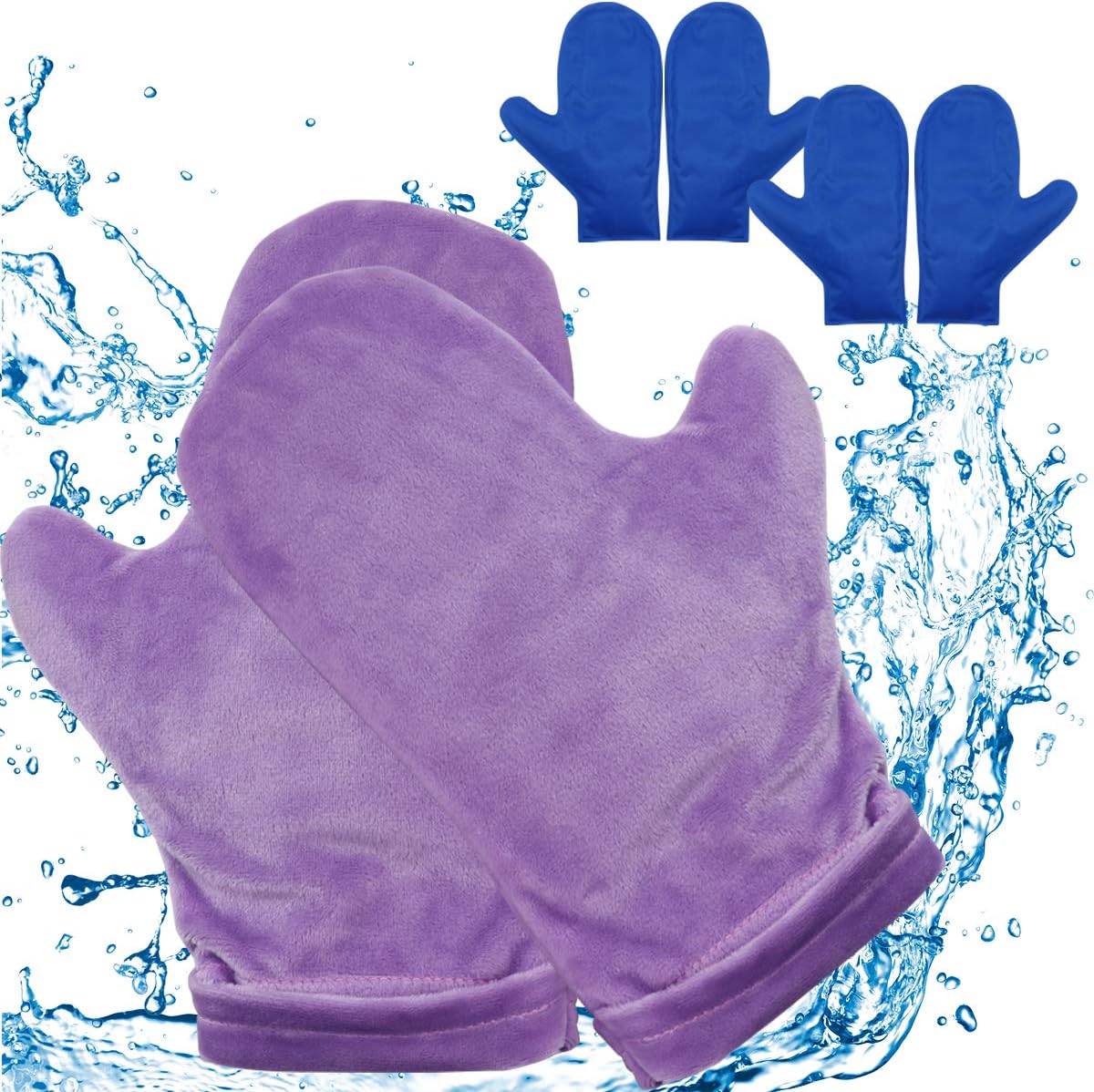 Amazon.com: Hot and Cold Hand Therapy Gloves, Hand Ice Pack, Ice and ...