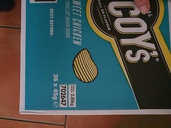 McCoy's Ridge Cut Crisps, Multipack Box of Flavoured Potato Crisp ...