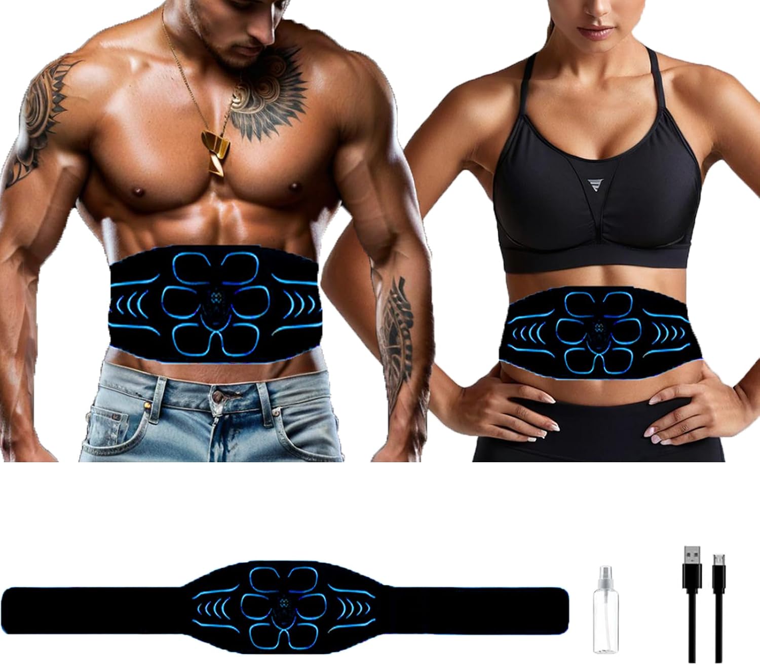 Amazon.com: Abs Stimulator Muscle Toner,Fitness Belt,Tactical X Abs ...