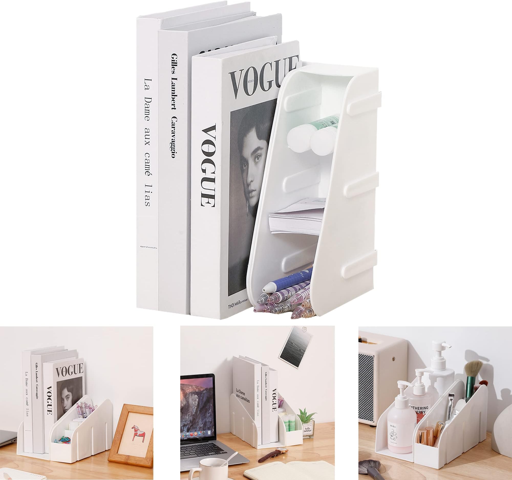 Amazon.com : Aesthetic Desk Organizer Set of 3 For Your Office - Sturdy ...