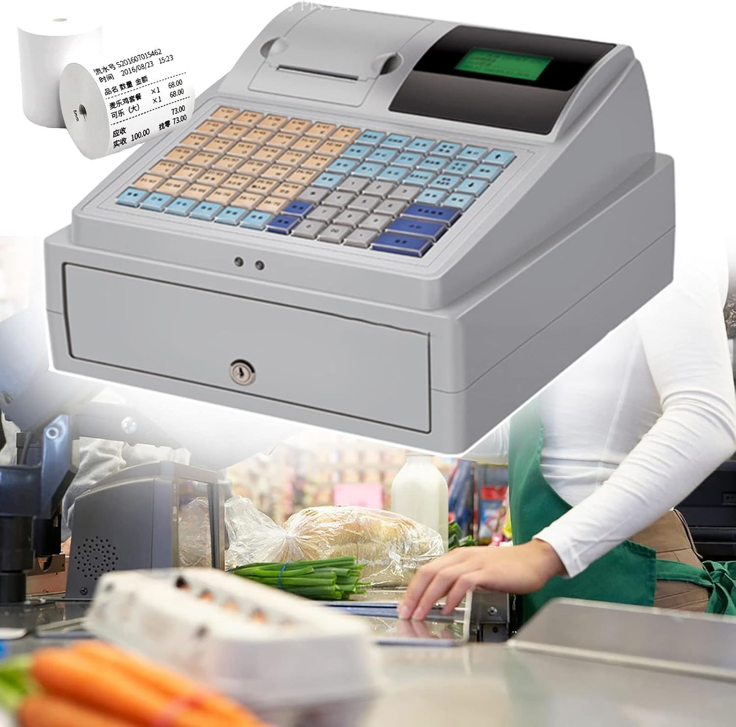 Amazon.com : Electronic Cash Register,Membership Management All-in-one ...