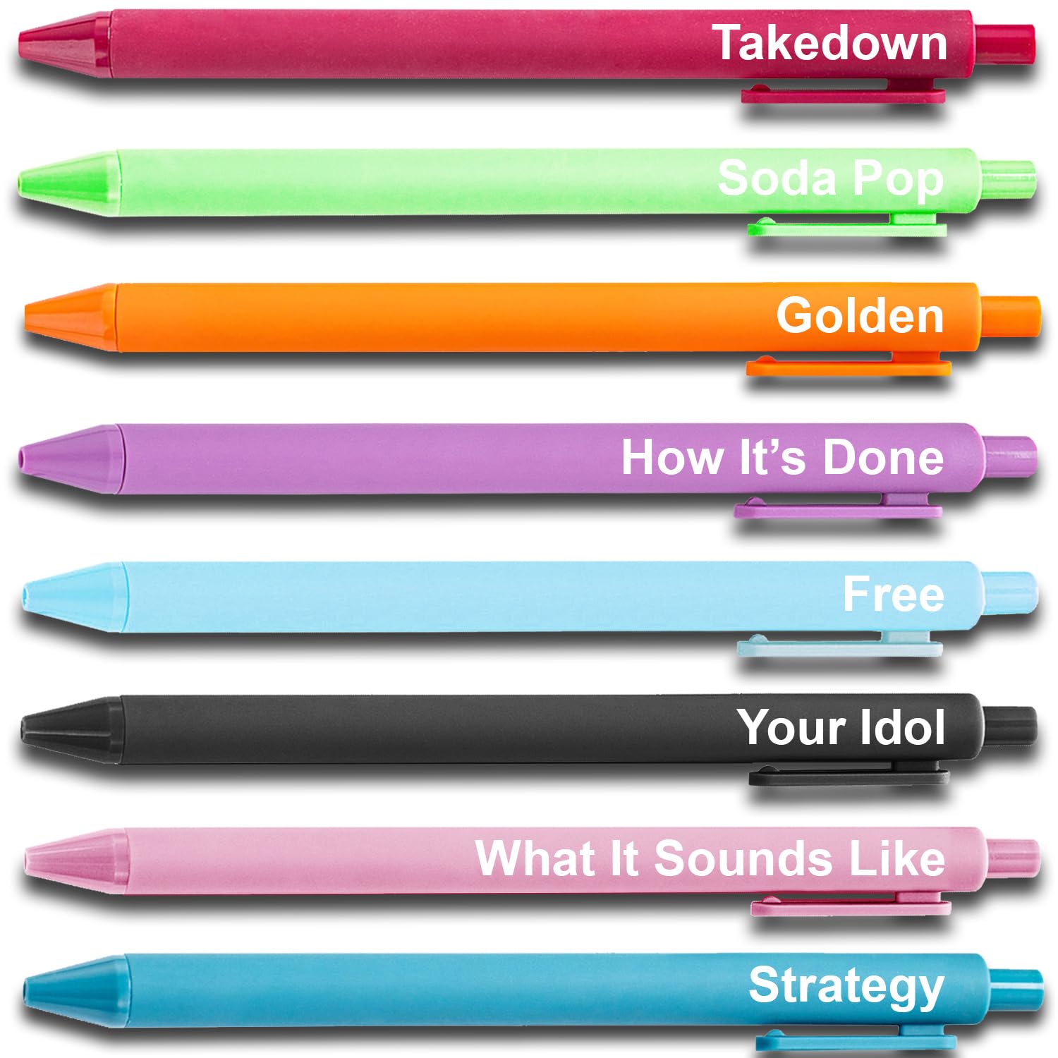Kpop Merch Pen Set K pop 8 Gel Pens for Fans & Music Lovers, Cute ...