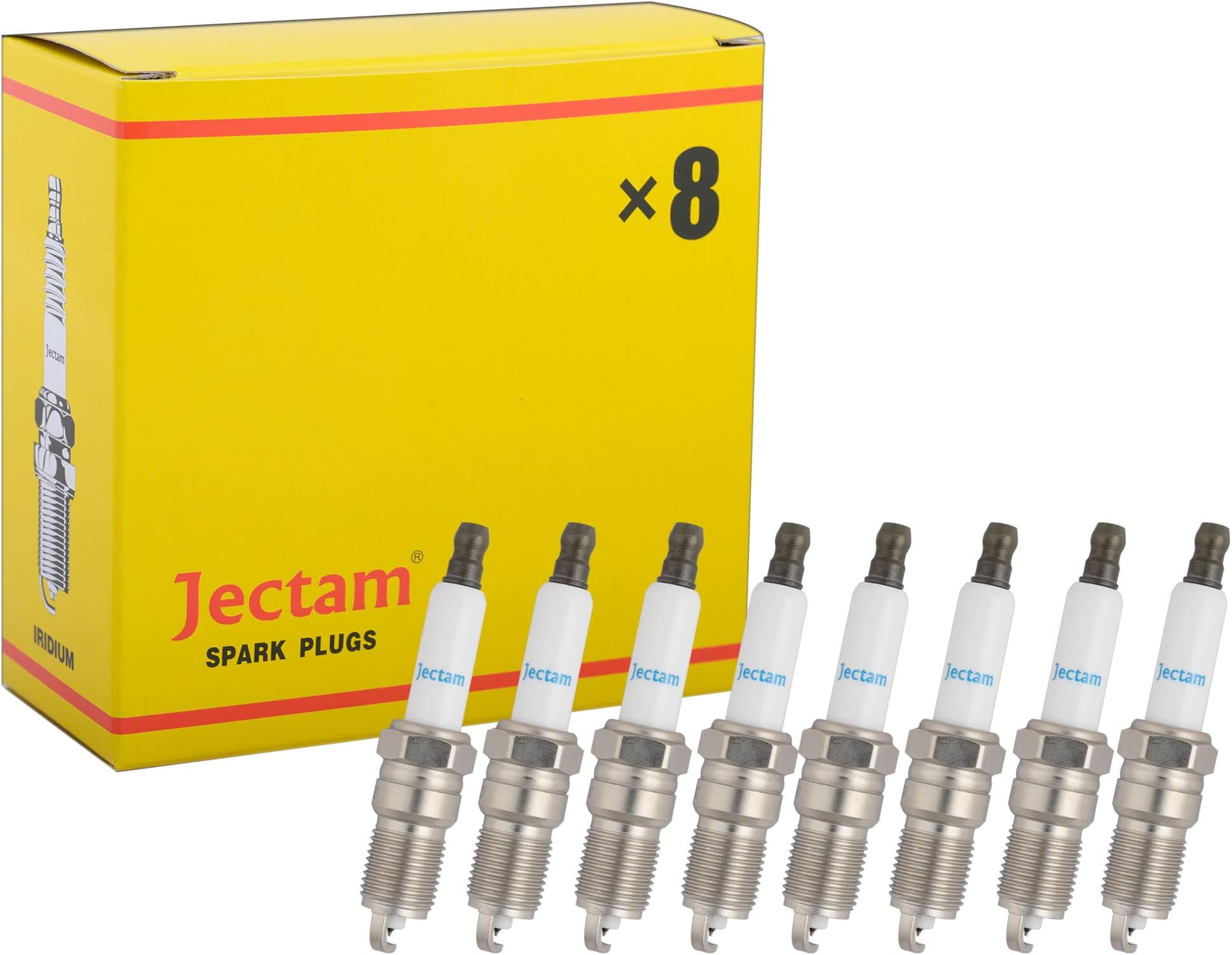 Amazon.com: Jectam Iridium Spark Plugs 12621258 41-110 Automotive ...