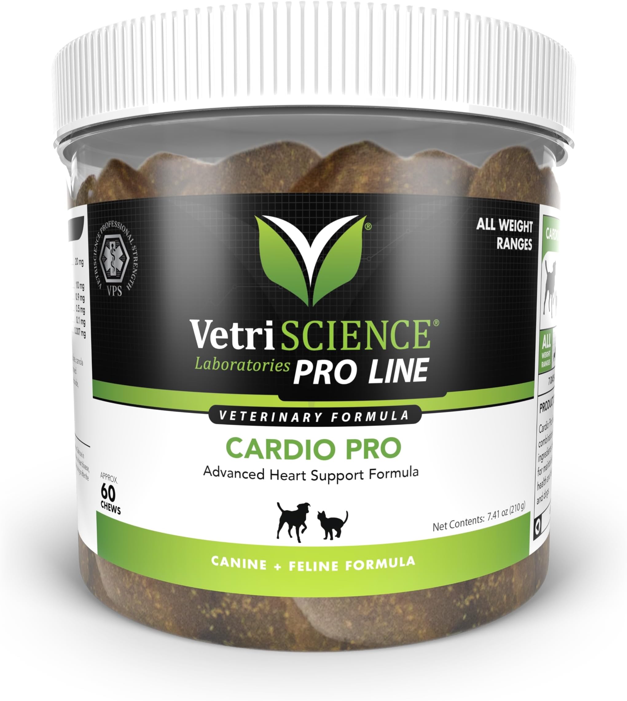 Amazon.com : VetriScience Cardio Pro - Heart Health Support for Dogs ...