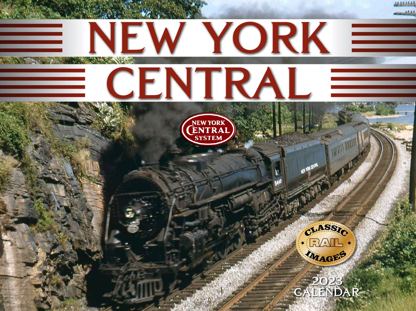 New York Central Railroad 2023 Calendar Classic Rail Images: Tide-mark ...