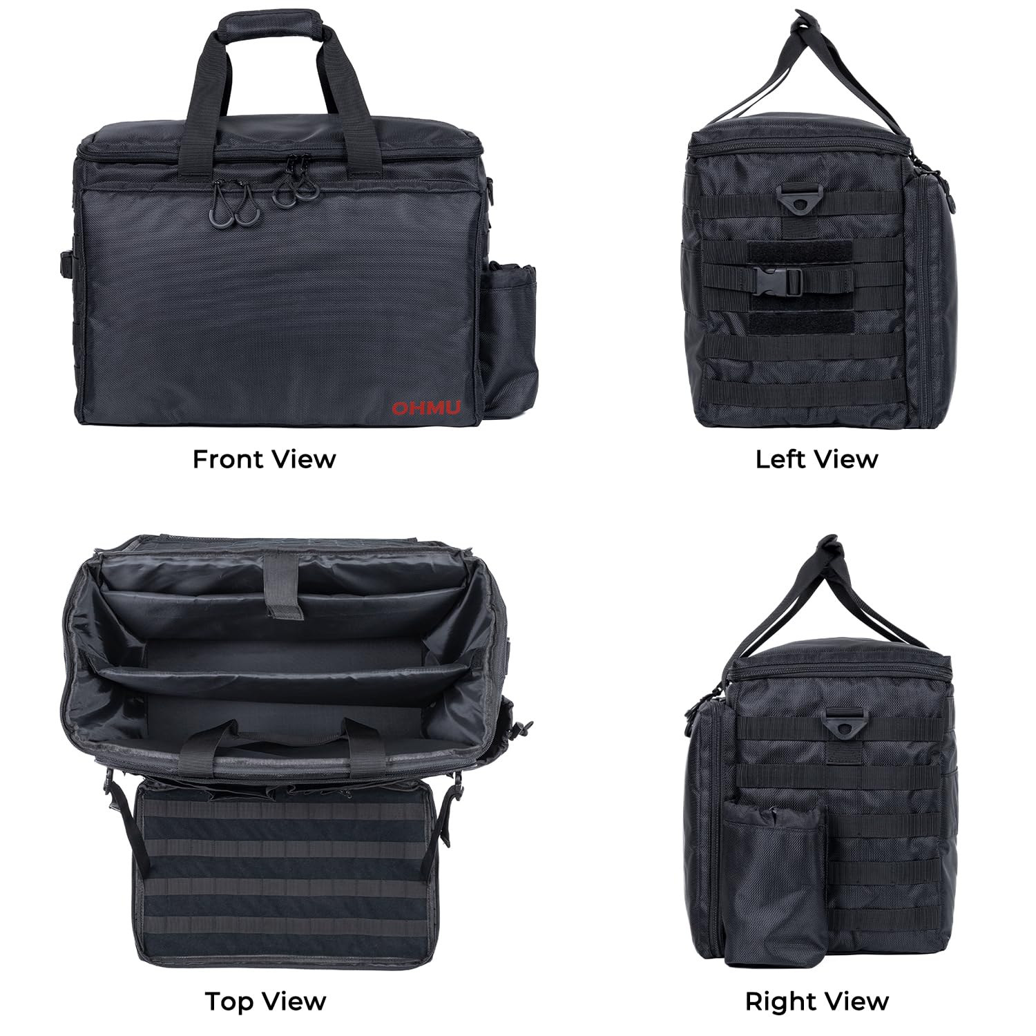 OHMU Tactical Patrol Bag Organizer Police Duty Bag for Law Enforcement ...