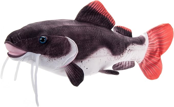 Amazon.com: The Petting Zoo Redtail Catfish Stuffed Animal Plushie ...
