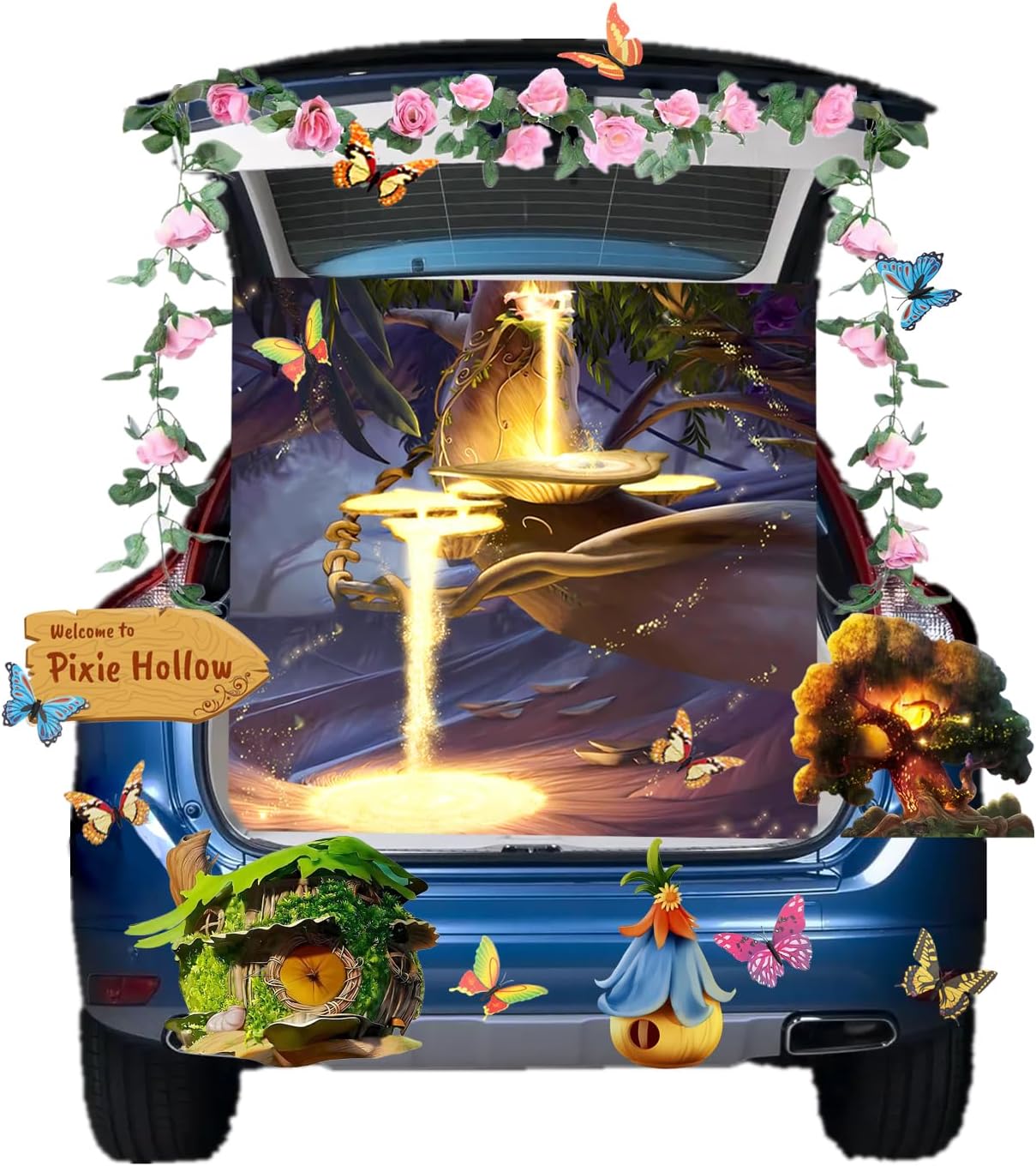 Amazon.com : EXCELLANYARD Trunk or Treat Car Decorations Kit for SUV ...