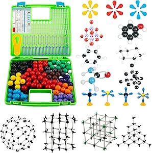 Amazon.com: EXBEPE 805pc Chemistry Molecular Model Kit with C60 ...