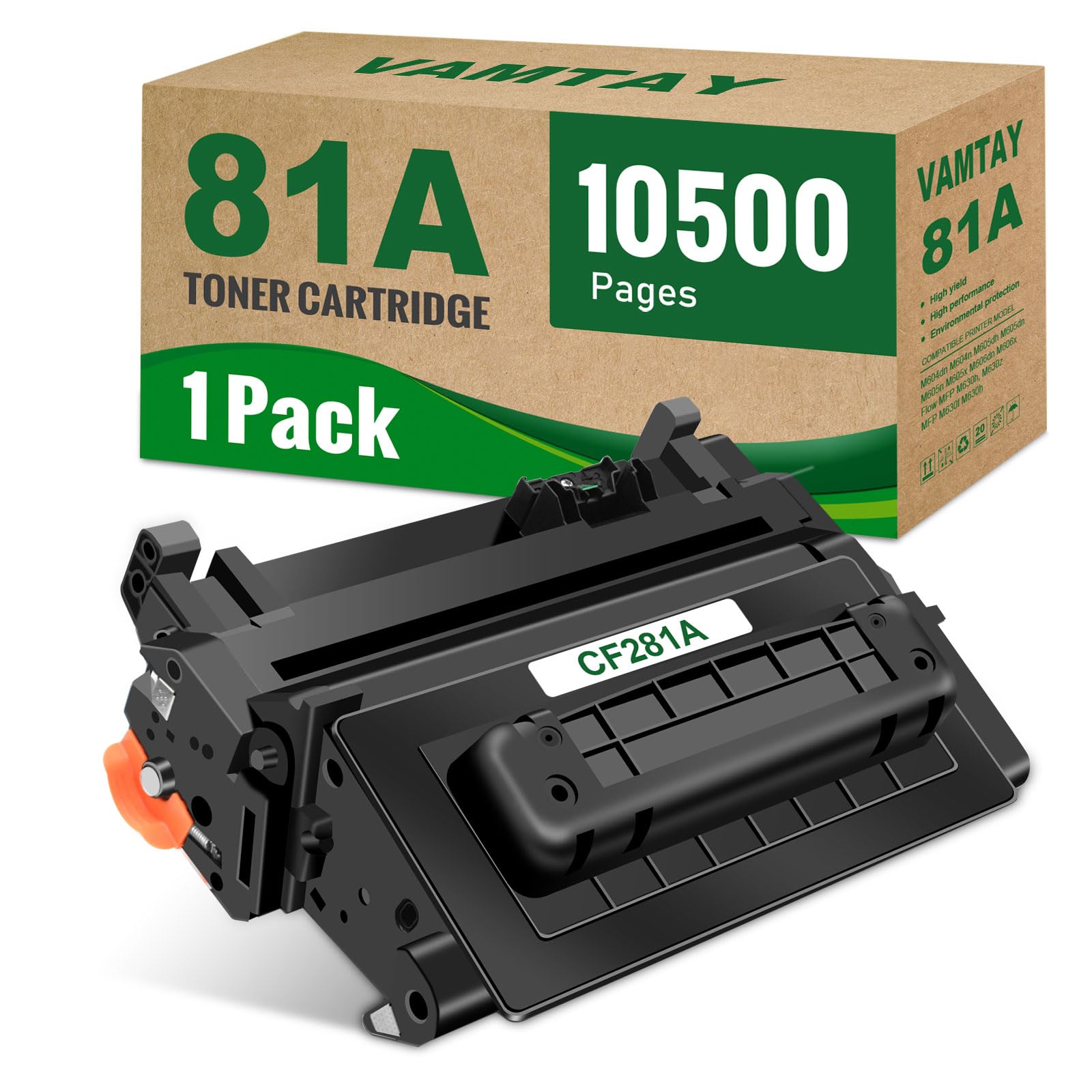 Amazon.com: VAMTAY Remanufactured 81A 81 A Toner Cartridge Replacement ...