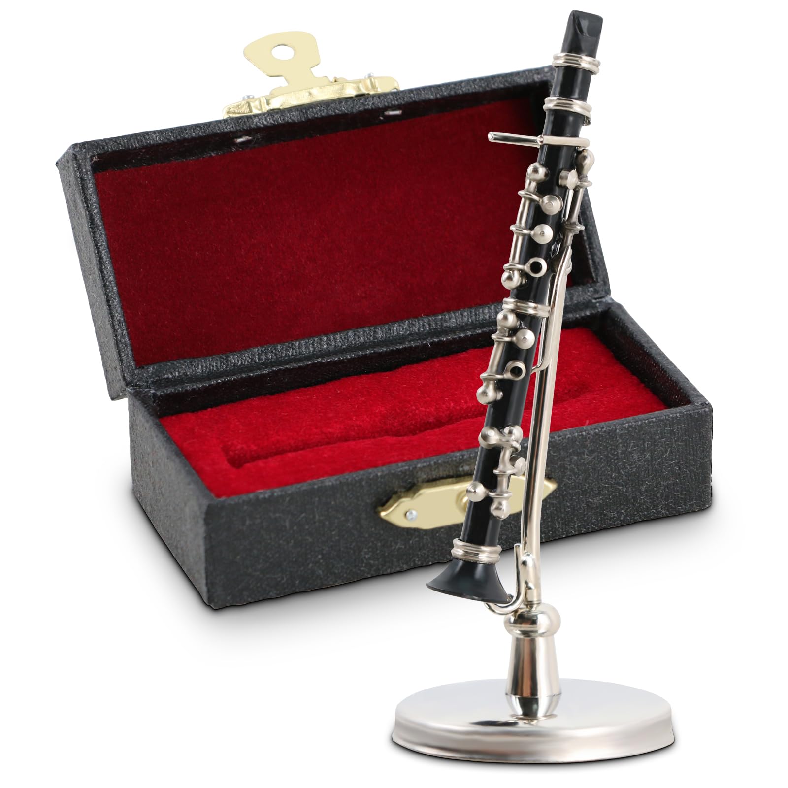 Amazon.com: EASTROCK Miniature Clarinet Model, 2.3inches Clarinet Model ...