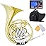 Amazon.com: Mendini MFH-20 Single Key of F Brass French Horn : Musical ...
