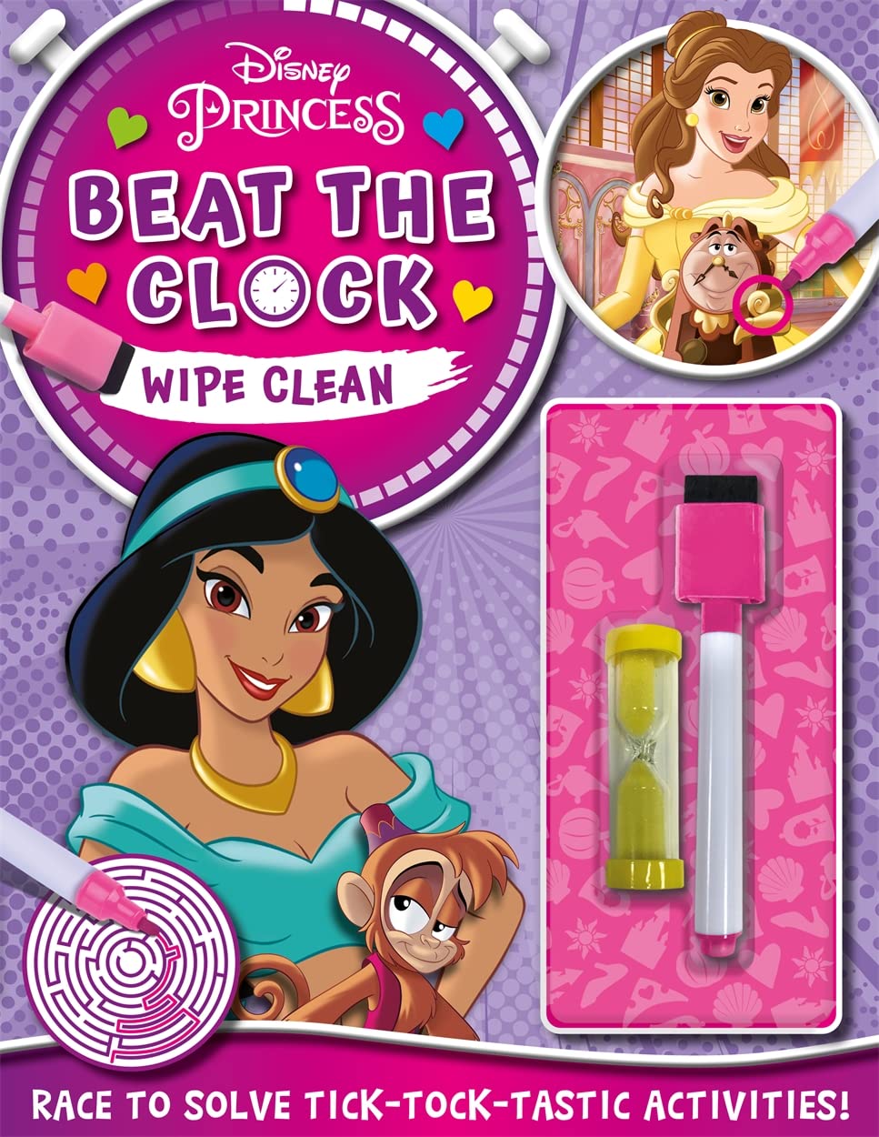 Disney Princess: Beat the Clock Wipe and Clean: unknown author ...