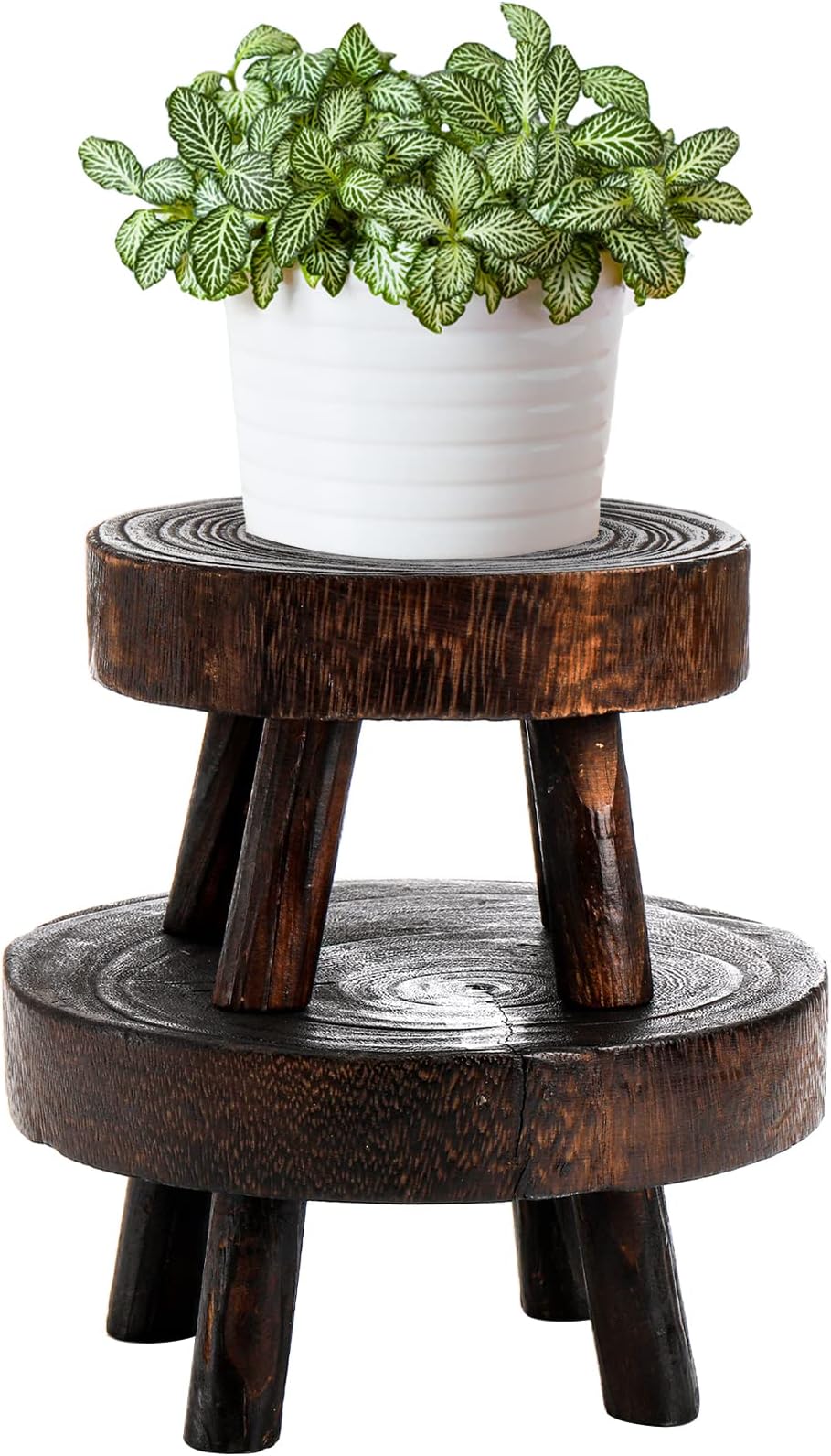 Amazon.com: Mid Century Wood Plant Stand Indoor - Pedestal Century ...