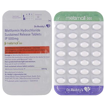 Metsmall 500mg - Strip of 28 Tablets : Amazon.in: Health & Personal Care