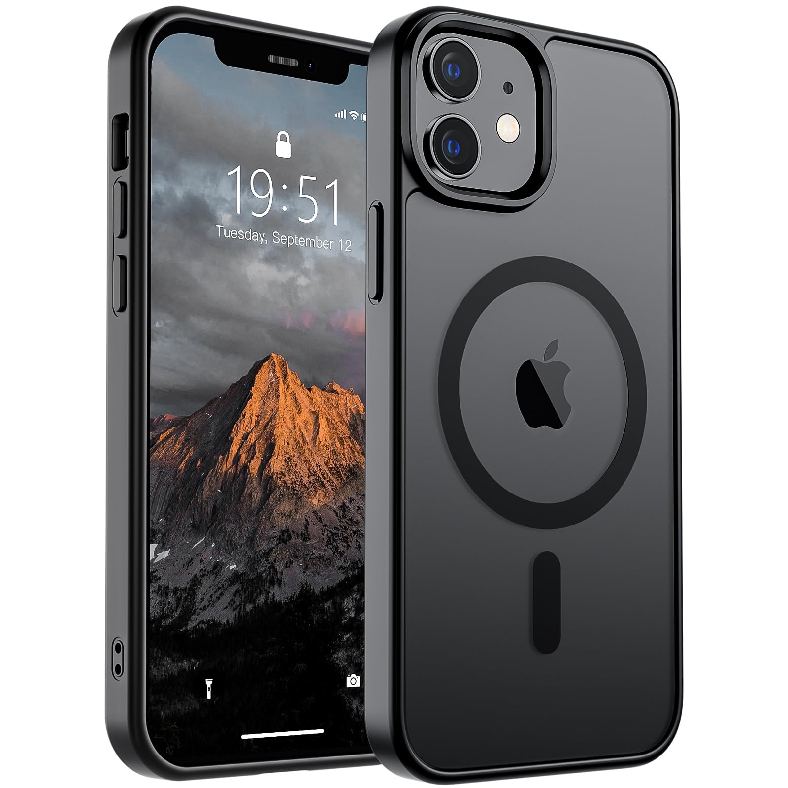 Amazon.com: SUPFINE Magnetic for iPhone 12 Case/iPhone 12 Pro Case ...