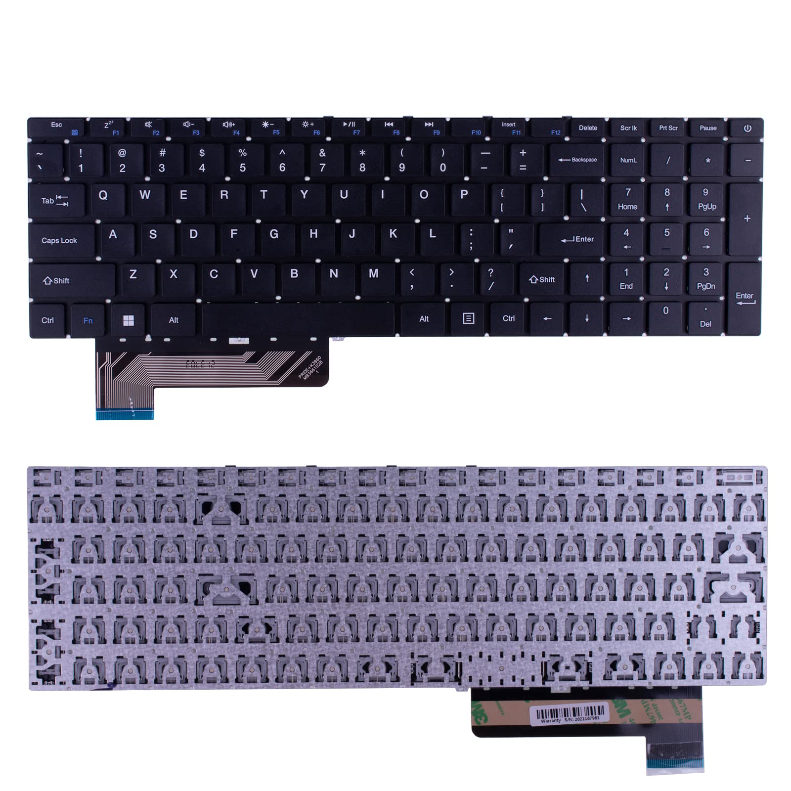 Amazon.com: New US Layout Keyboard Replacement for Gateway GWTN156-1 ...