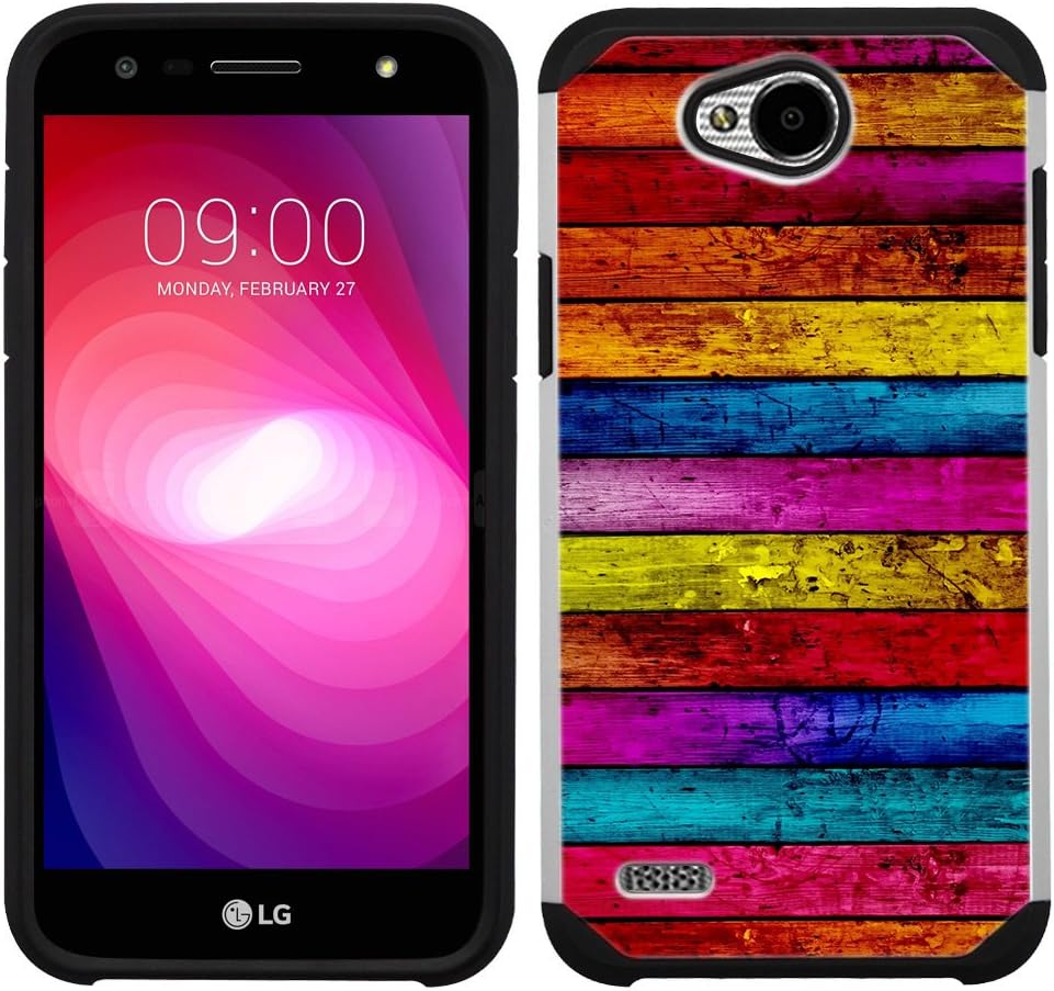 Amazon.com: PaletteShield [Rainbow Plank] (Silver) Dual-Layer Hybrid ...