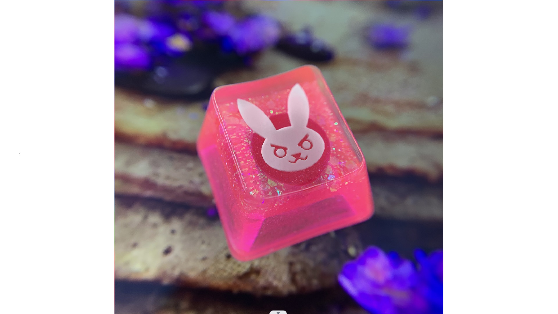 Watch handmade resin keycaps on Amazon Live