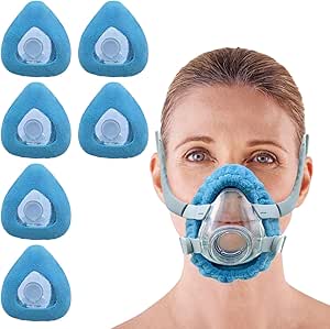 Amazon.com: NATAKU 6-Pack Large CPAP Mask Liners Compatible for Resmed ...
