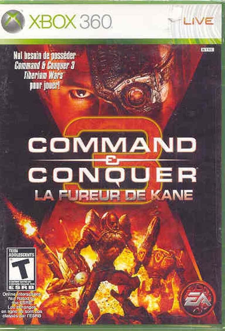 Command & Conquer Kanes Wrath - Xbox 360: Xbox 360: Video Games - Amazon.ca