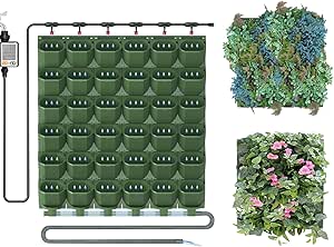 CEIEVER Self Watering Vertical Pocket Garden Wall 36Pcs, Vertical ...