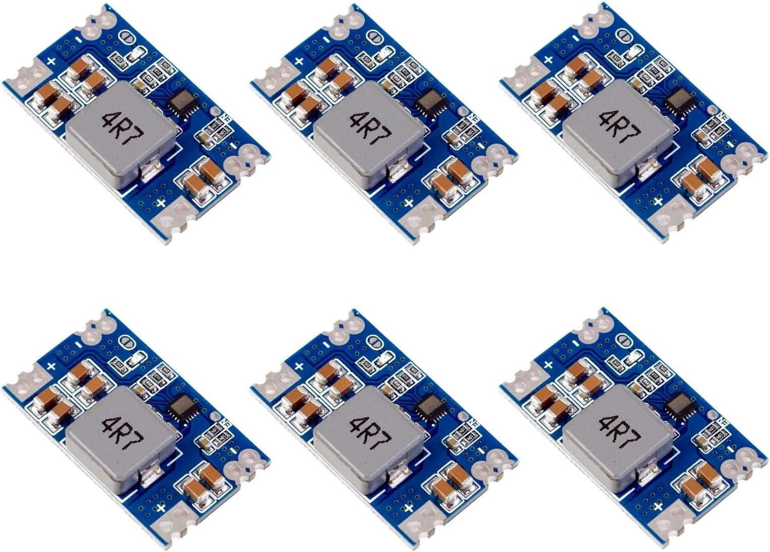 DollaTek 5Pcs MP1584EN ultra Small DC-DC 3A power Step-Down Adjustable ...