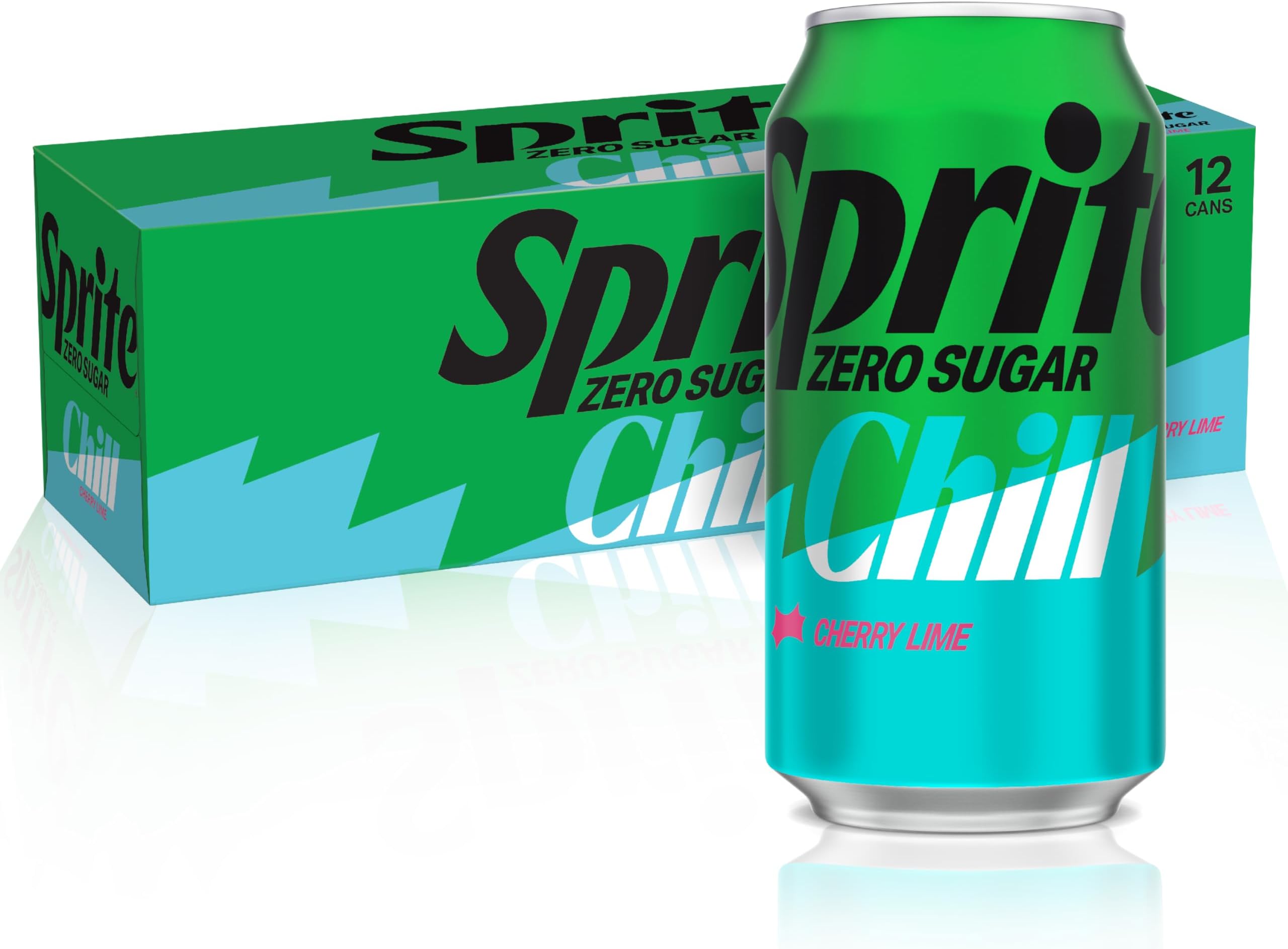 Amazon.com : Sprite Cranberry Zero Sugar, 12 fl oz, 18 cans : Grocery ...