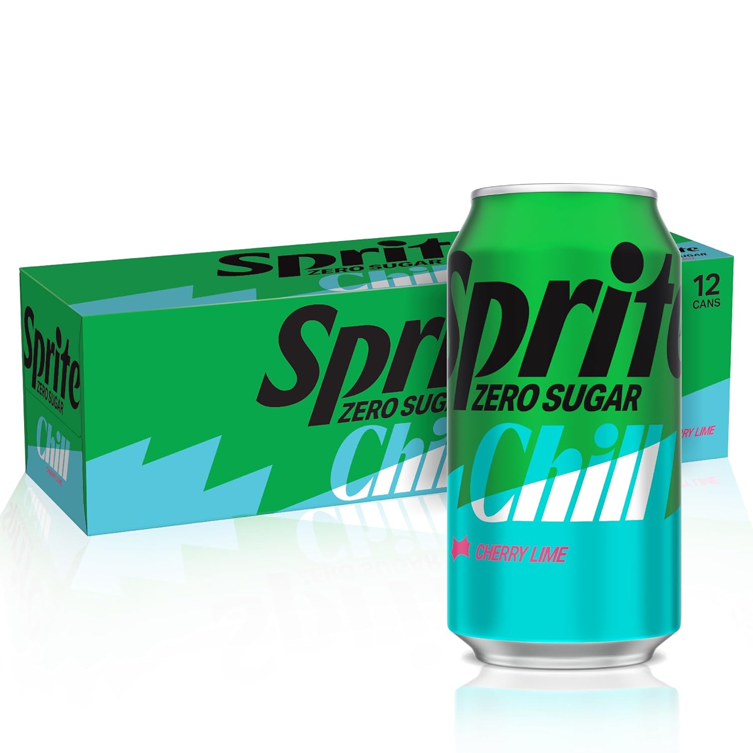 Sprite® Chill Zero Sugar Cherry Lime Natural Flavor Soda Soft Drink ...