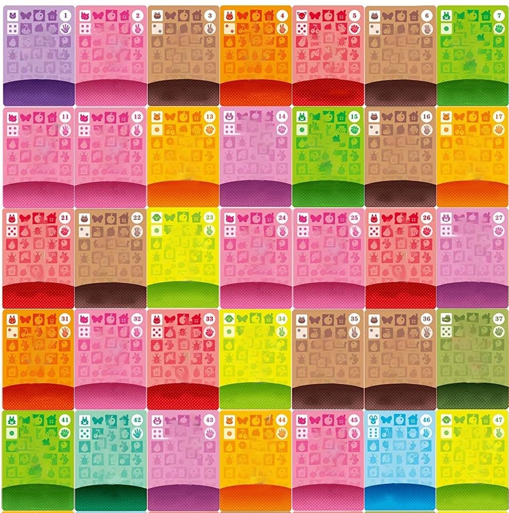 Amazon.com: 48pcs Mini Villager Cards AC Series 5 : Video Games