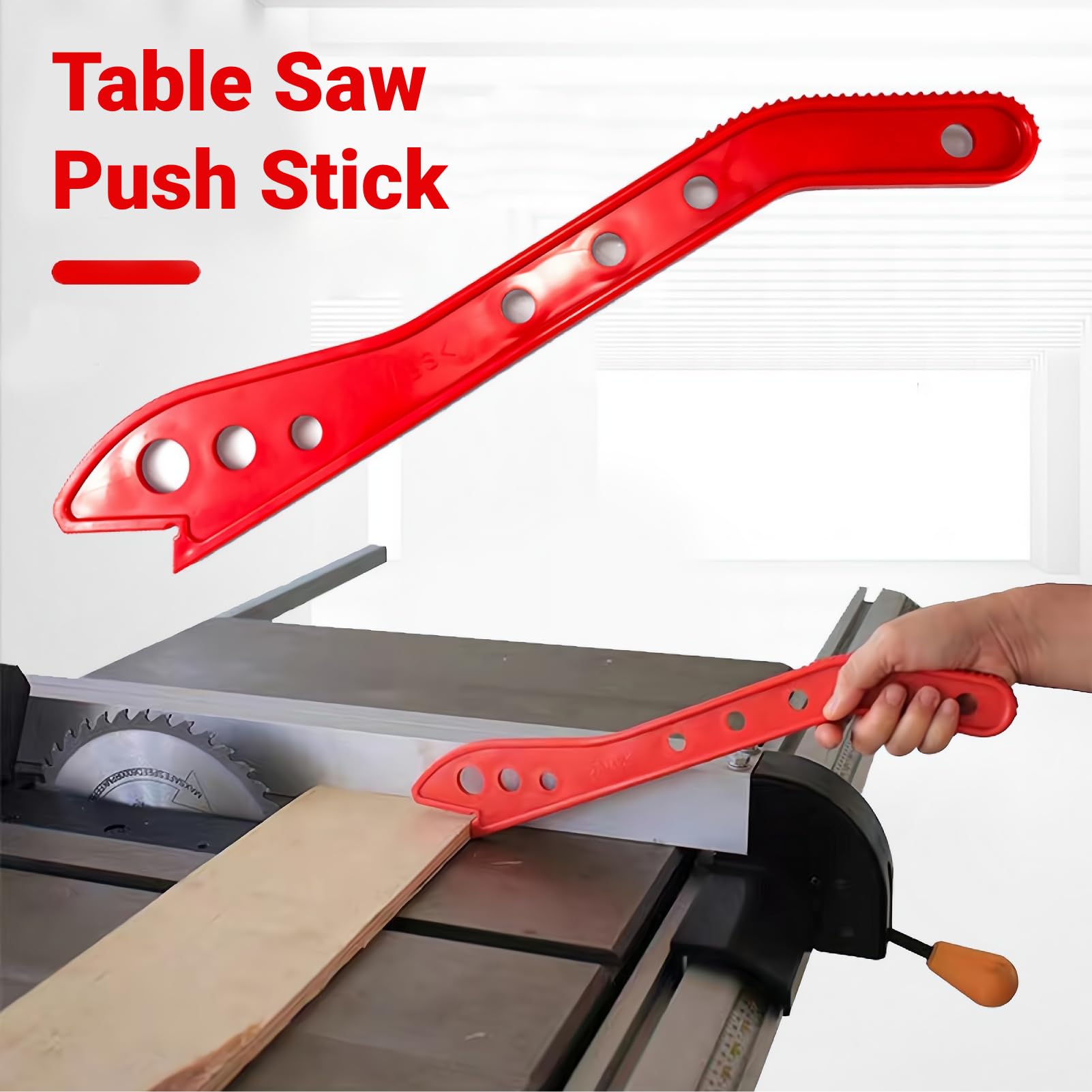 Table Saw Push Stick POWERTEC Safety Kit Feather Board Push Sticks And