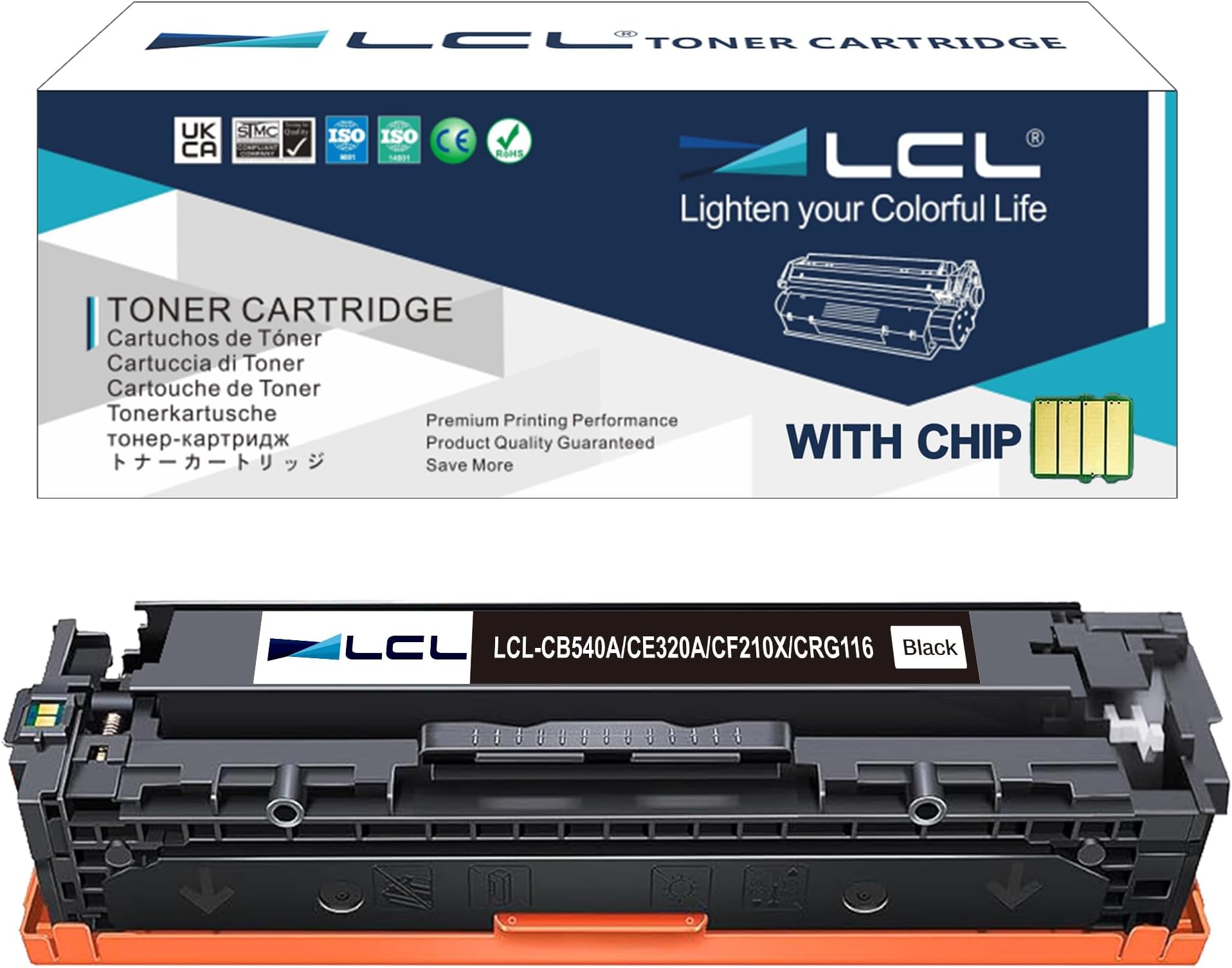 Amazon.com: LD Products Toner Cartridge Replacement for HP 128A CE320A ...