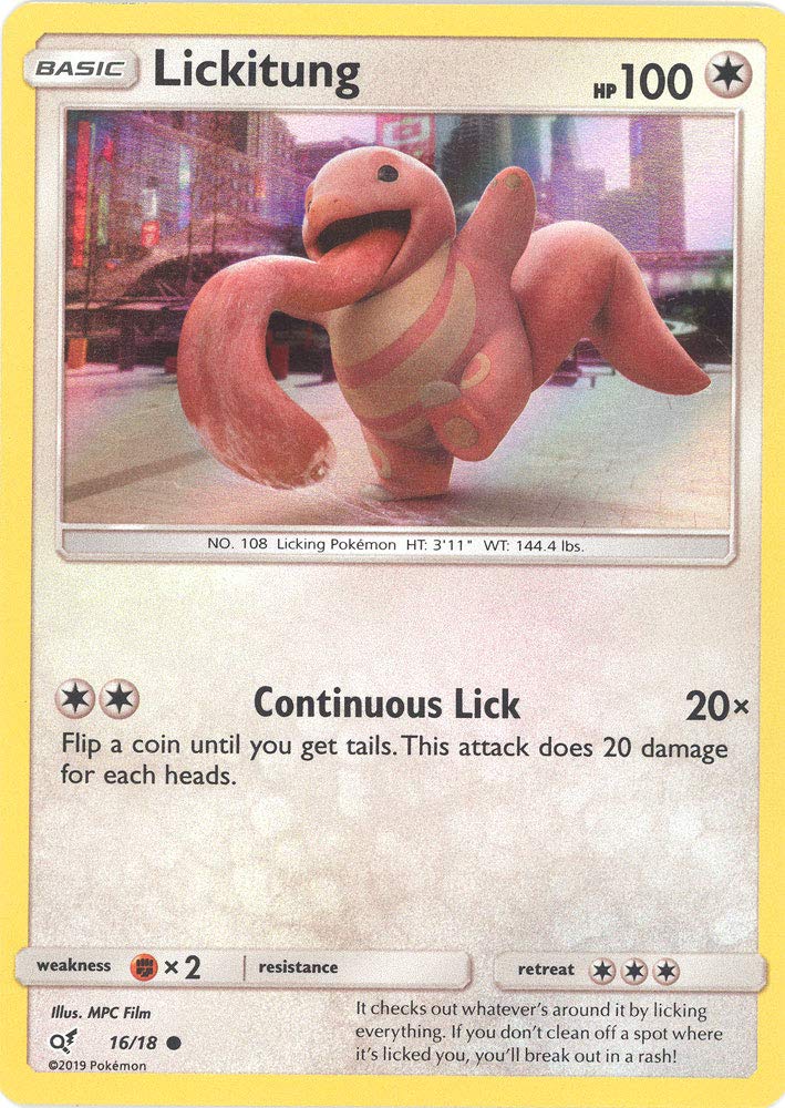 Lickitung Pokemon Card