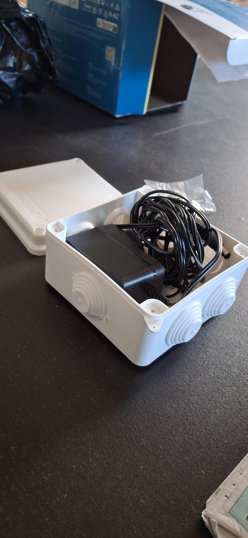 Waterproof PVC Square Junction Box for CCTV Cameras IP65 - Pack of 2 ...