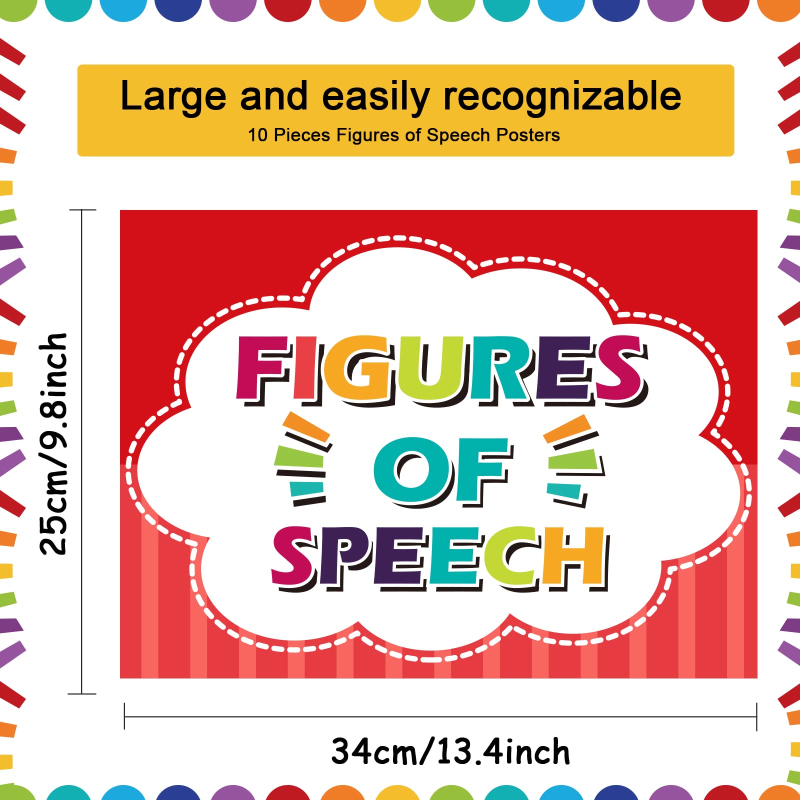 Snapklik.com : 10-Piece Figures Of Speech Posters, Educational Posters ...