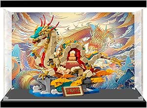 Amazon.com: LABULADUO Acrylic Display Case Compatible with LEGO 80112 ...