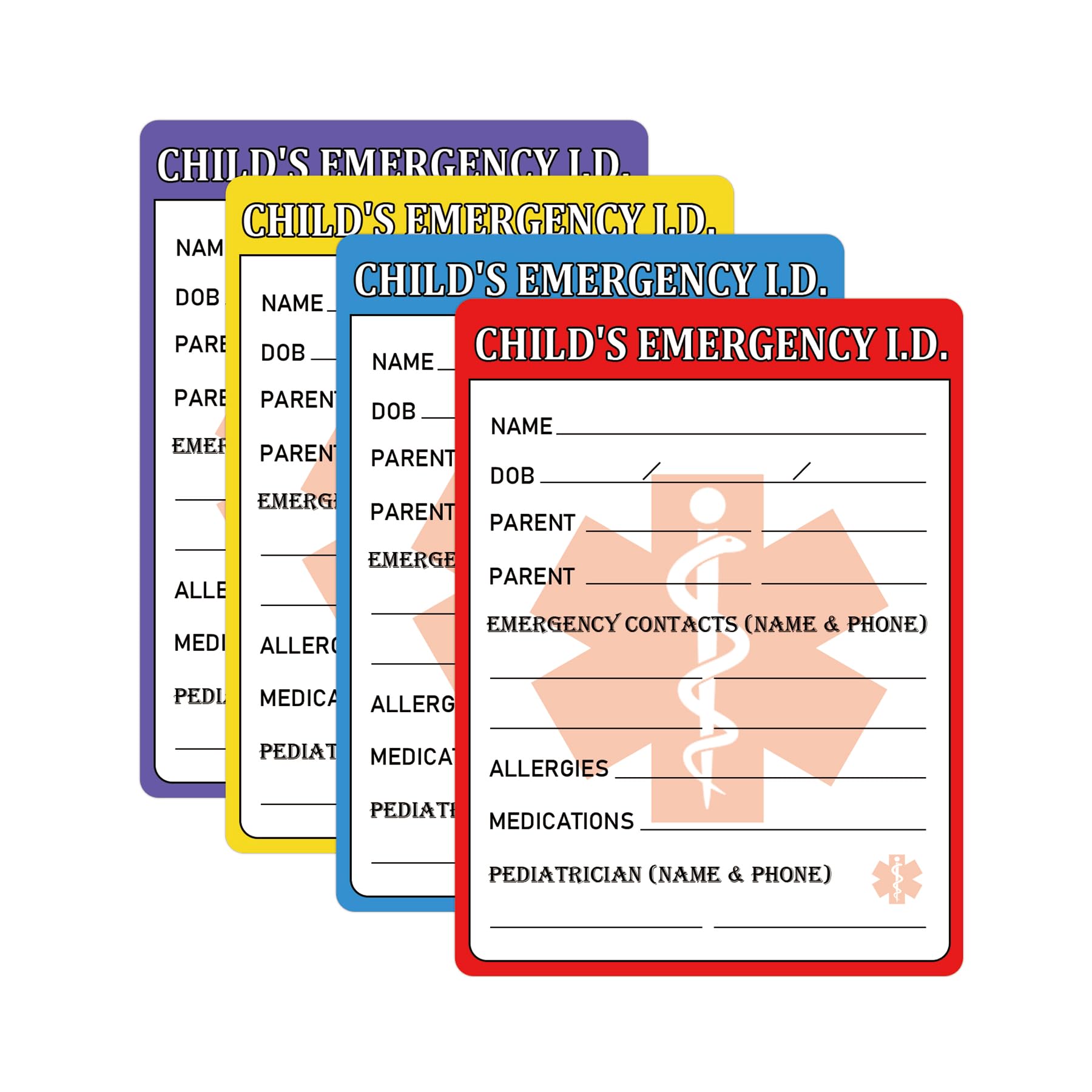 Snapklik.com : Infant ICE In Case Of Emergency Car Safety Seat Sticker ...