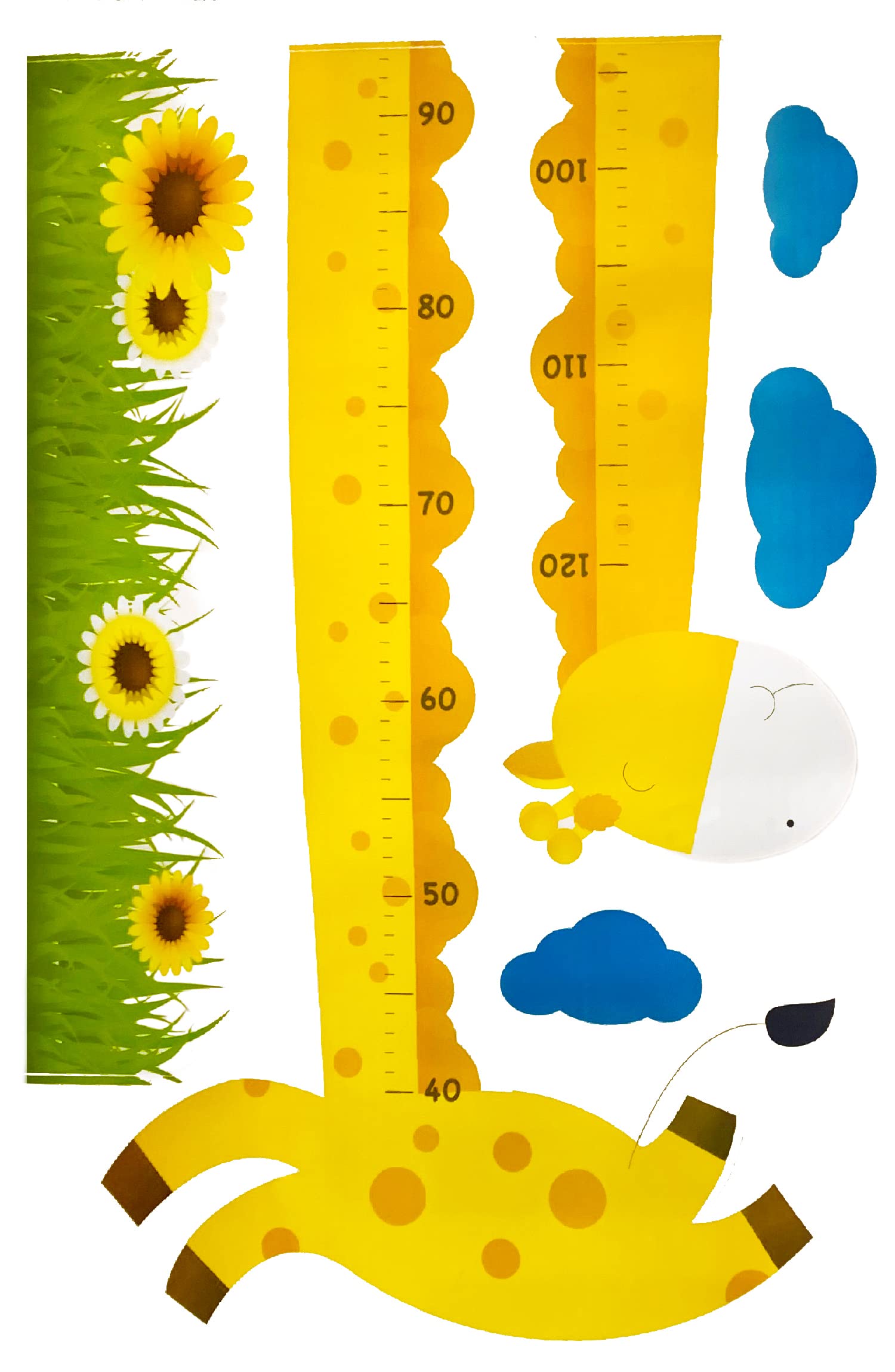 Snapklik.com : Kids Learning Giraffe Ruler Artwork Room Decor Wall ...