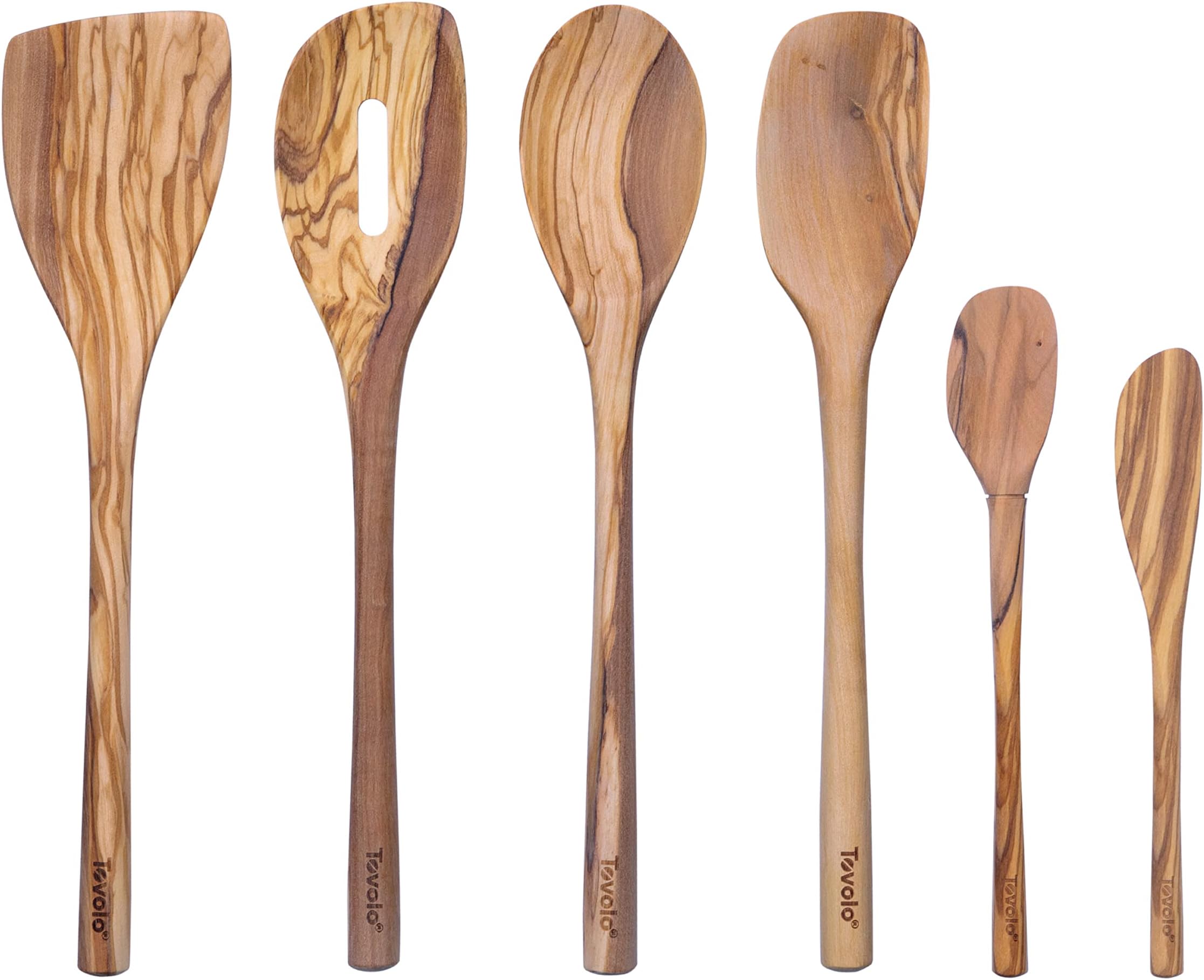 Amazon.com: BeldiNest Set of Five Kitchen Utensils Handcrafted From ...