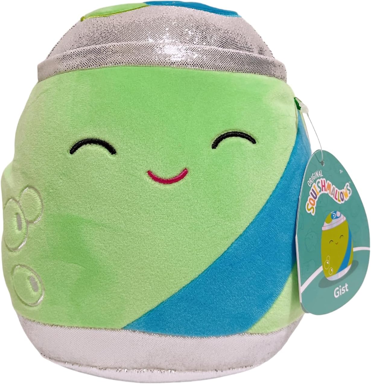 Squishmallows 2024 Neon Junk Food Squad 8" Plush Toy (8" Gist The soda ...